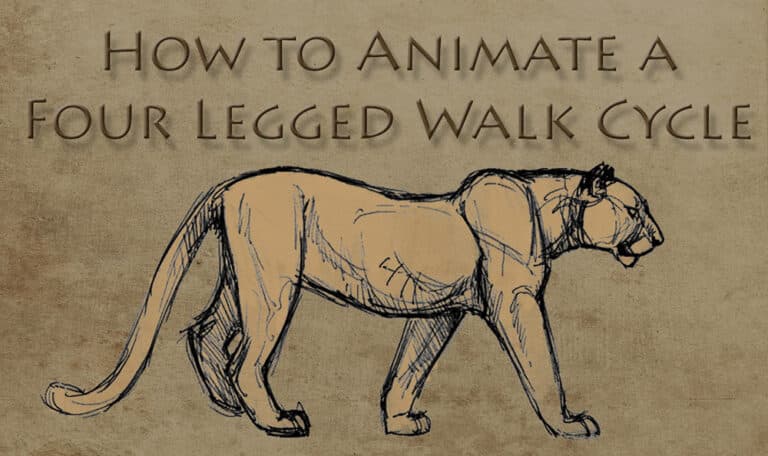 How to Animate a Four Legged Walk Cycle (NEW Update!) - The Art of ...