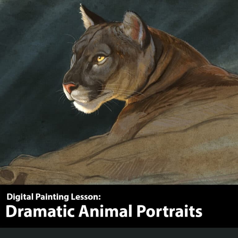 Painting Dramatic Animal Portraits - The Art of Aaron Blaise