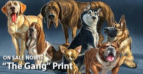 "The Gang" Poster - The Art of Aaron Blaise