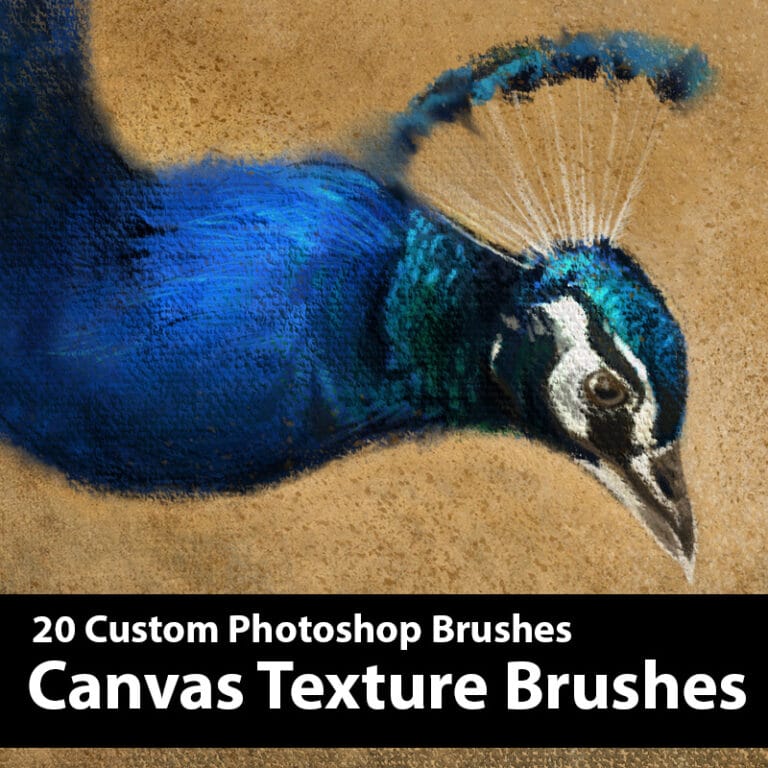 Photoshop Canvas Texture Brushes