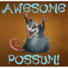 "Awesome Possum" Poster - The Art of Aaron Blaise