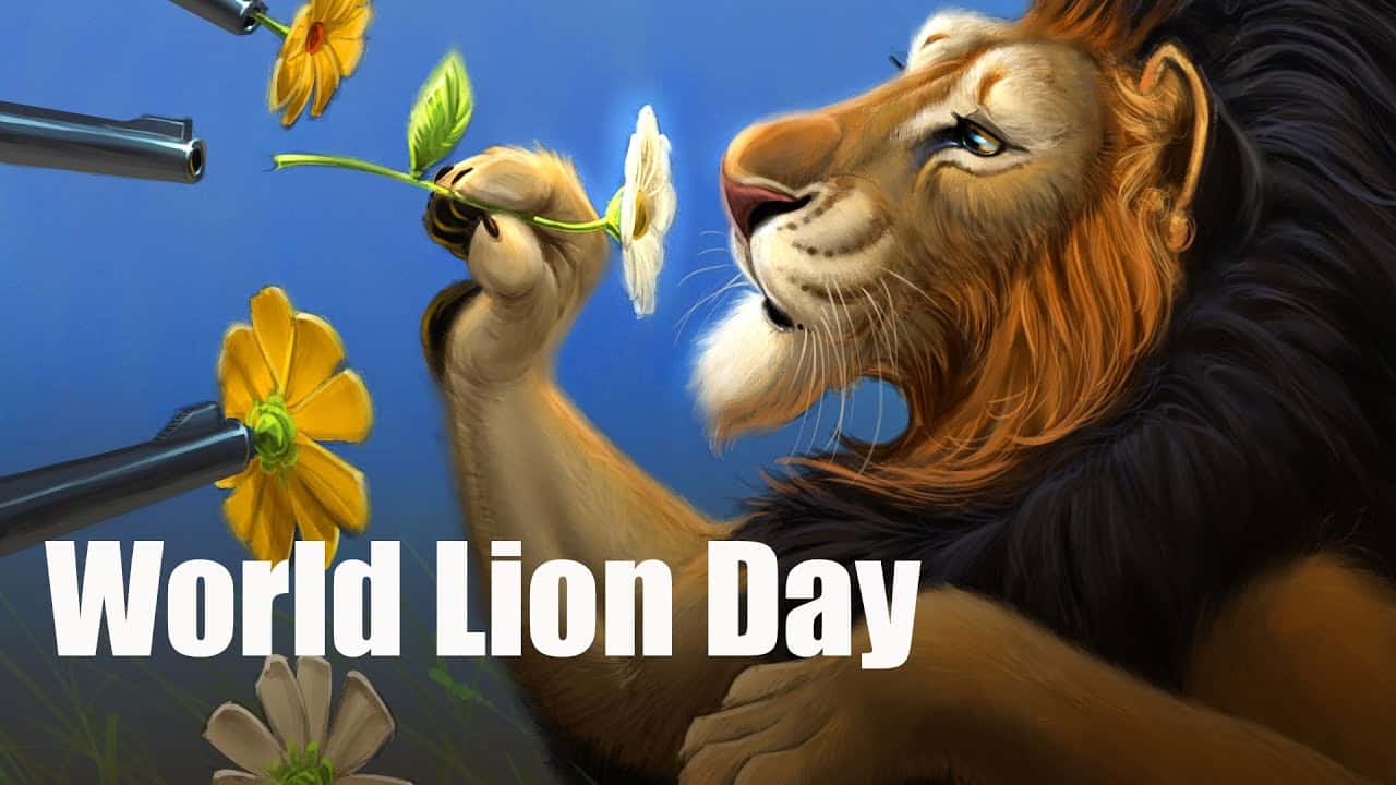 "World Lion Day 2019" Print - The Art of Aaron Blaise