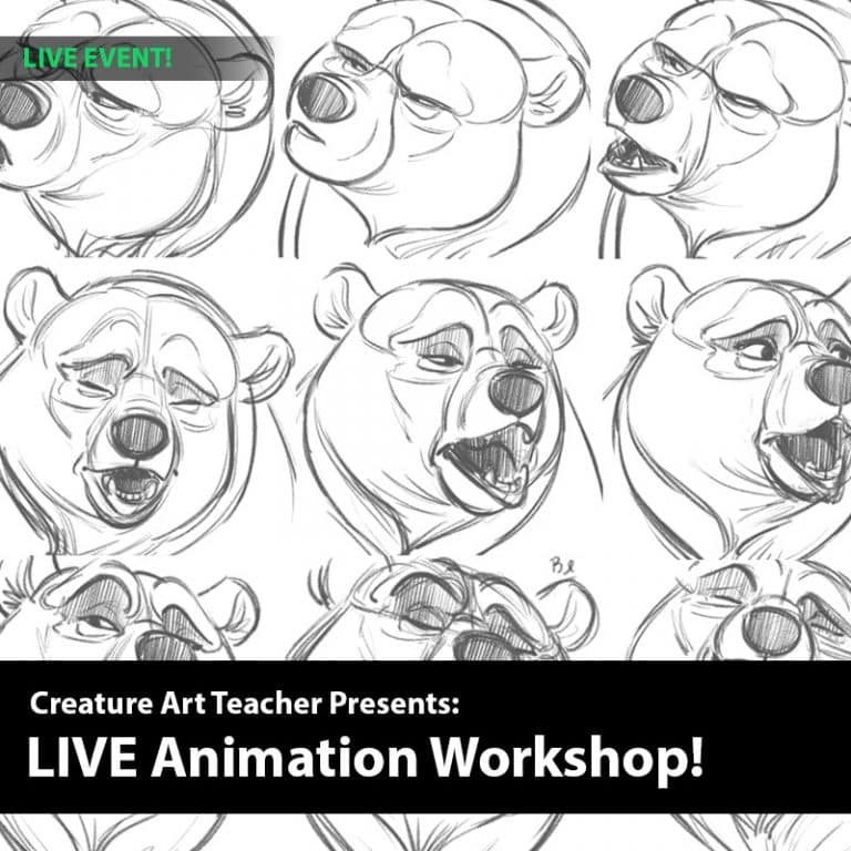 Aaron Blaise: Animation Workshop - April 11th, 2020 - The Art of Aaron ...