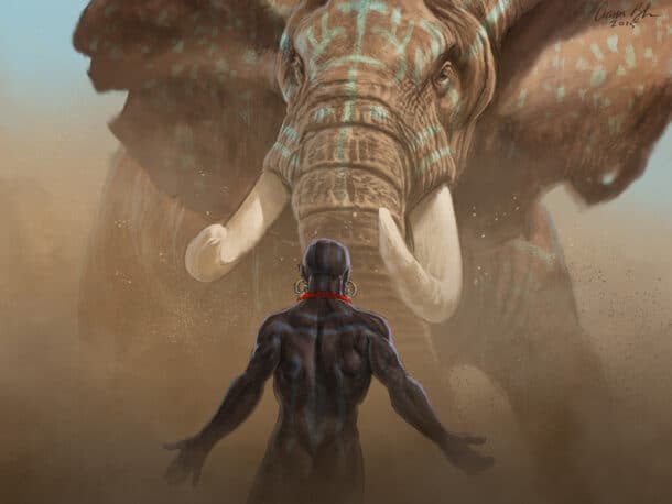 "The Warriors" by Aaron Blaise Print - The Art of Aaron Blaise