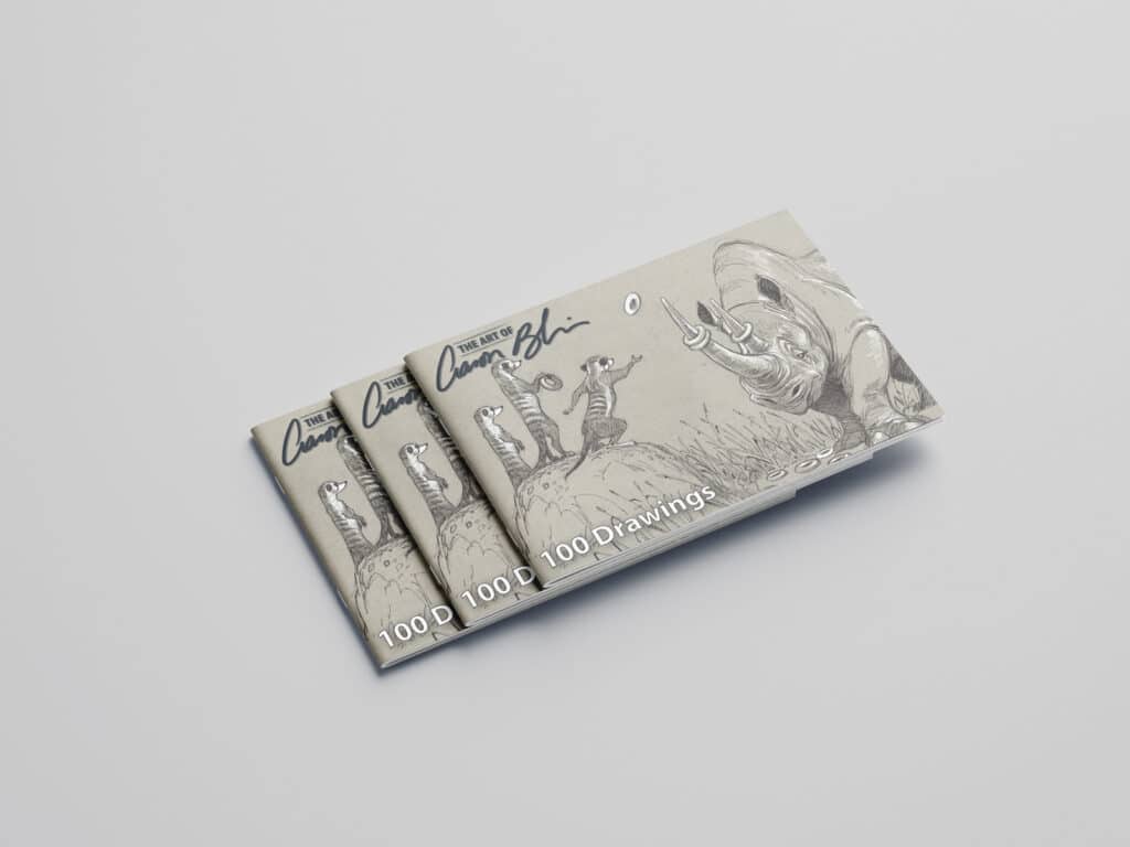 Aaron Blaise: 100 Drawings (Book) - The Art of Aaron Blaise