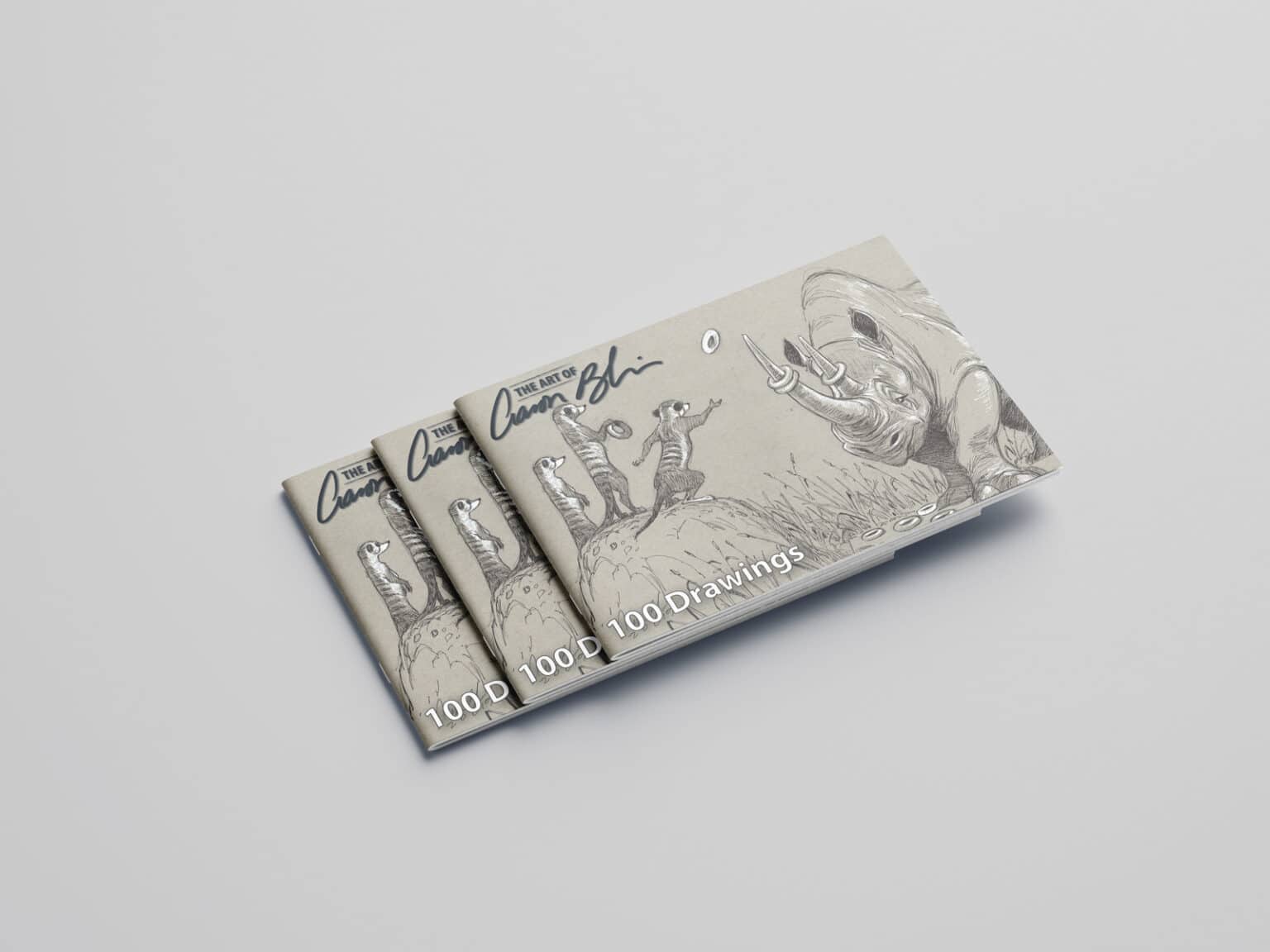 Aaron Blaise: 100 Drawings (Book) - The Art of Aaron Blaise