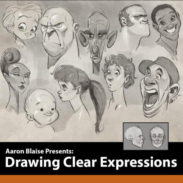 Drawing Clear Expressions with Aaron Blaise - How to Draw Faces