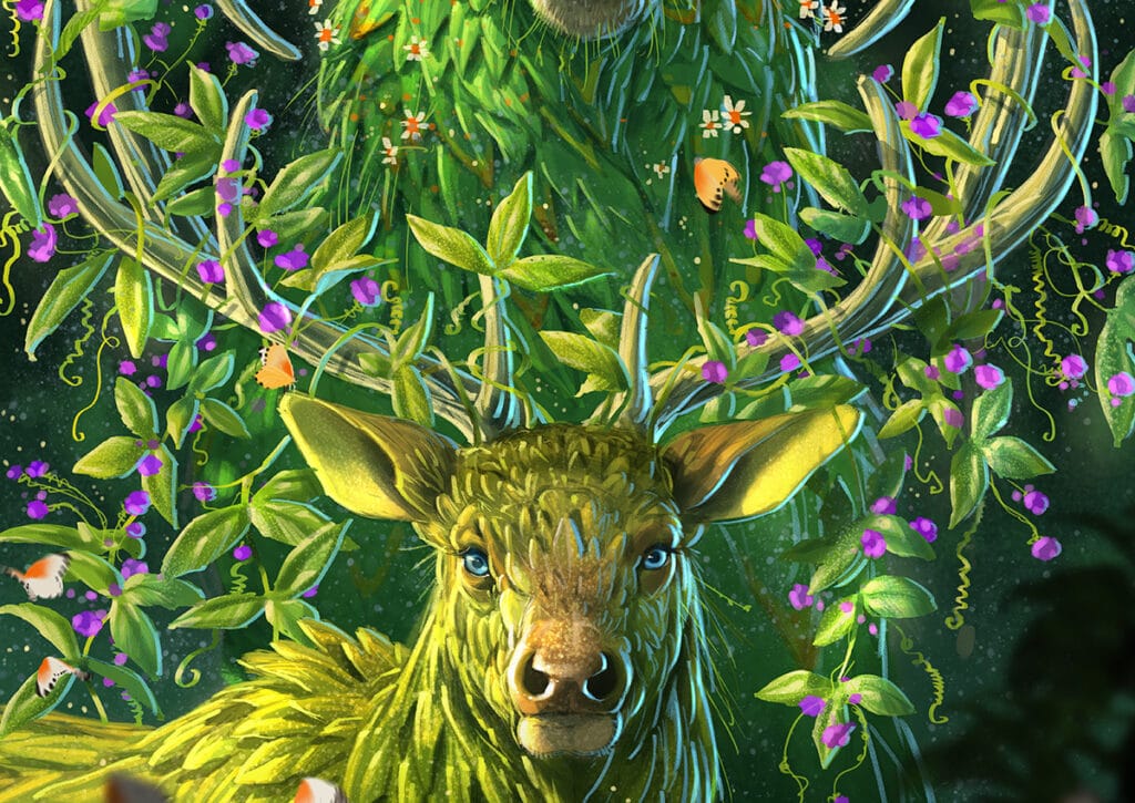 "Earth Day" Digital Print - The Art of Aaron Blaise