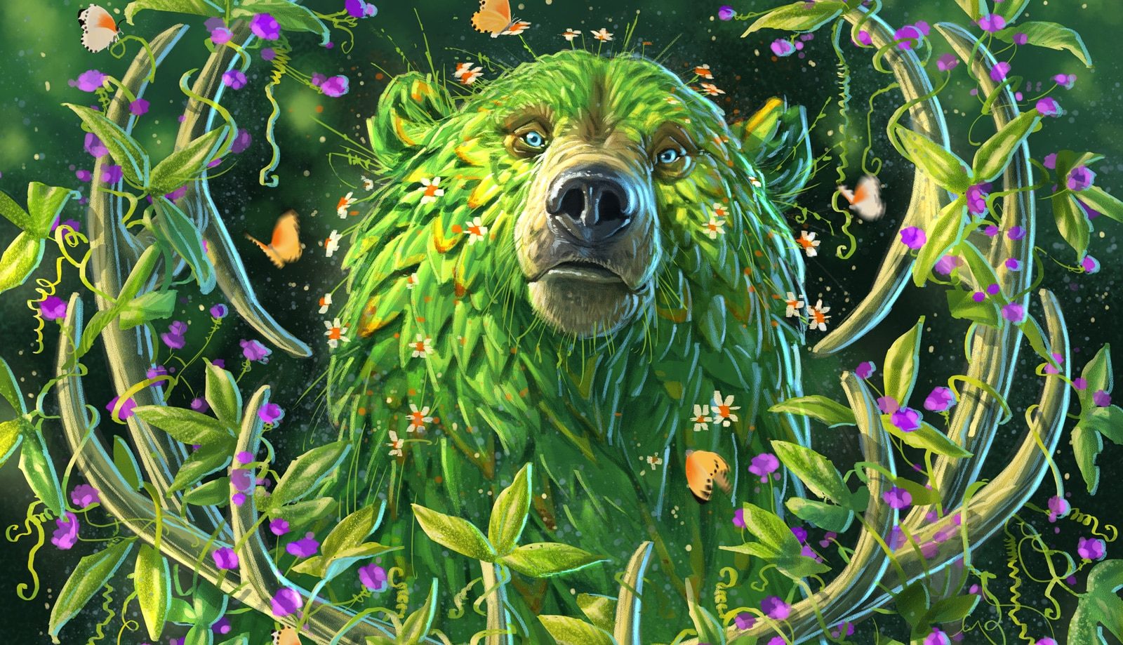"Earth Day" Digital Print - The Art of Aaron Blaise