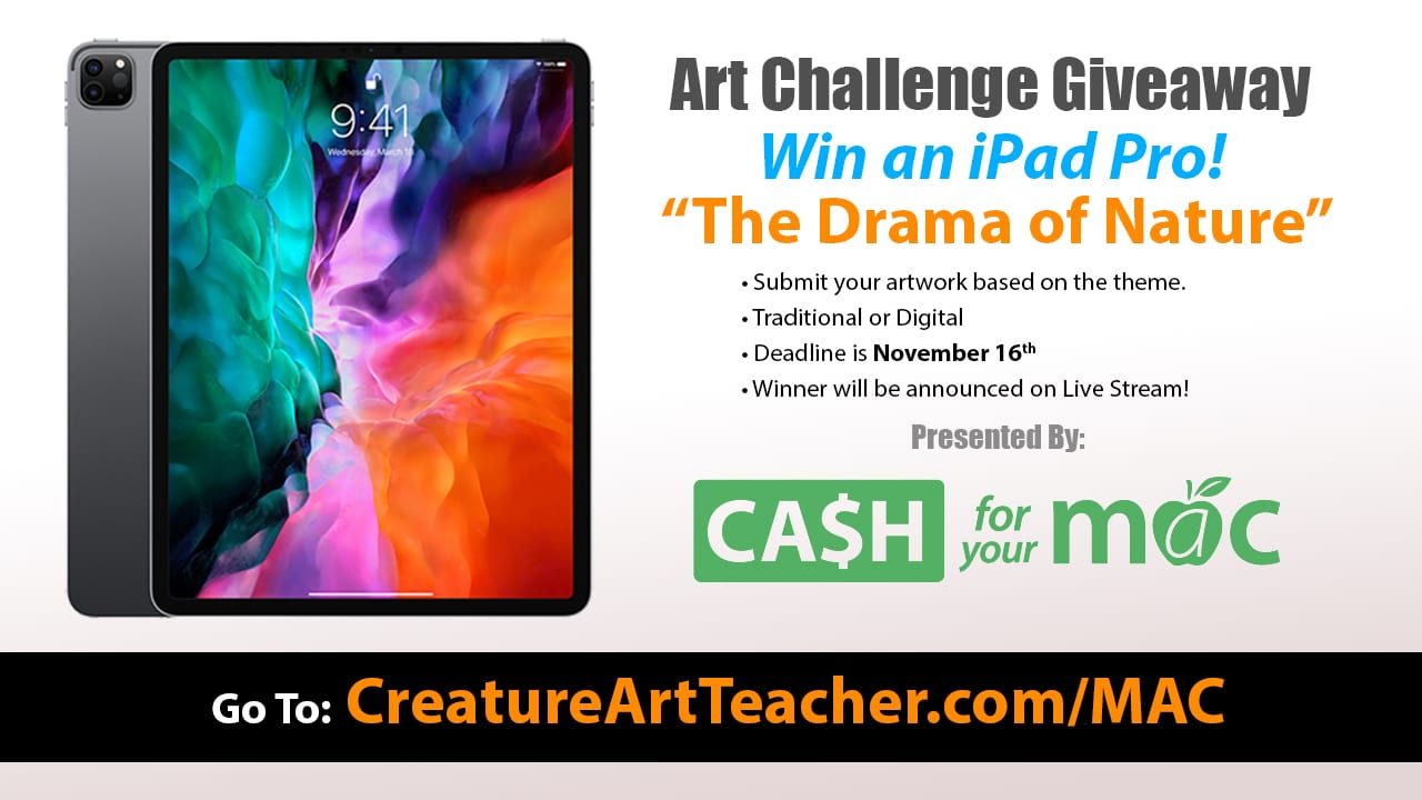 Art Challenge Giveaway! Presented by Cash For Your Mac - The Art of ...
