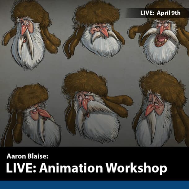 Aaron Blaise: Animation Workshop - April 9th, 2022 - The Art of Aaron ...