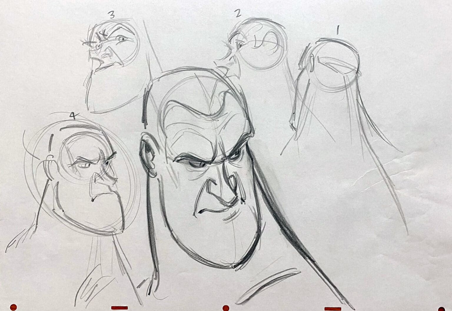 Head Turn Demo (Set of 9 Drawings + Expression Sheet) - The Art of ...