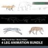4 Leg Animation Bundle by Aaron Blaise