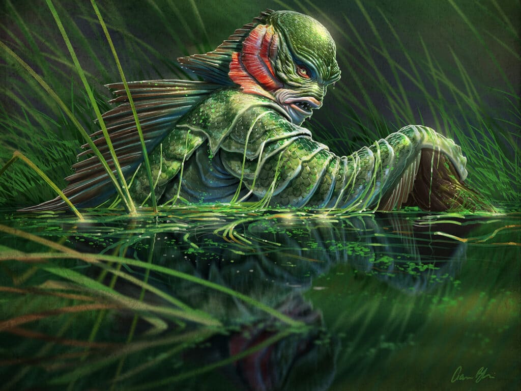 "The Creature" Print - The Art of Aaron Blaise