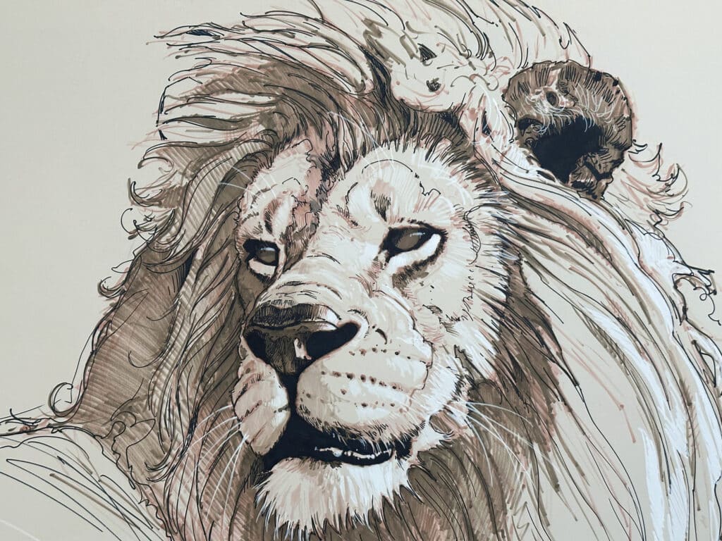 Aaron Blaise Original Large Format Drawing - (2023) - The Art of Aaron ...