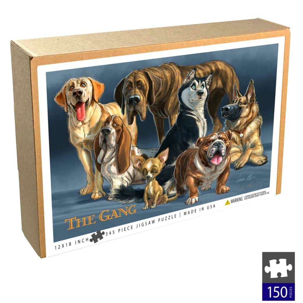 "The Gang" Puzzle (150 Pieces) - The Art of Aaron Blaise