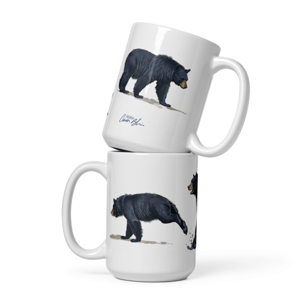 Black Bear - Tall Mug (15oz) - The Art of Aaron Blaise
