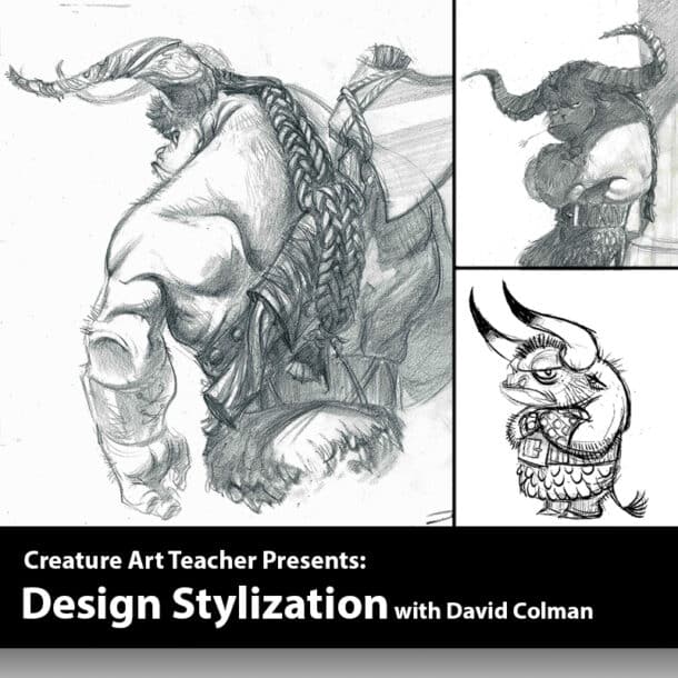 Design Stylization with David Colman - Drawing Tutorial