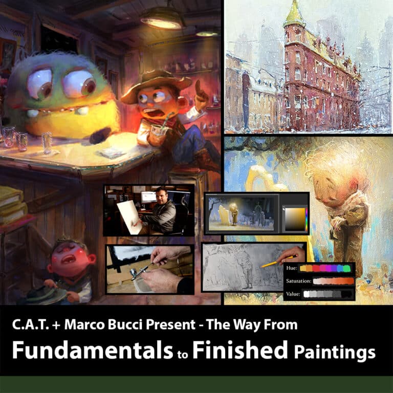 New Drawing & Painting Course by Marco Bucci - ON SALE