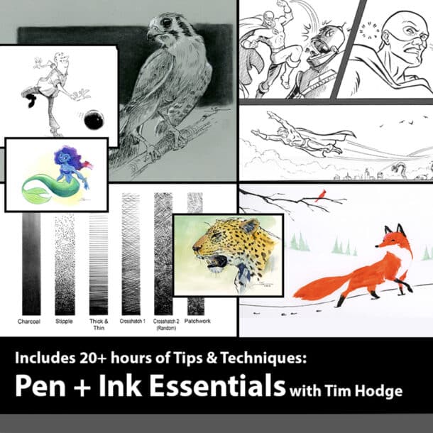 Unofficial Inktober Prompt List - The Art of Aaron Blaise