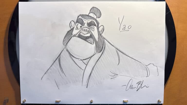 "Yao" Aaron Blaise - Original Drawing - The Art of Aaron Blaise