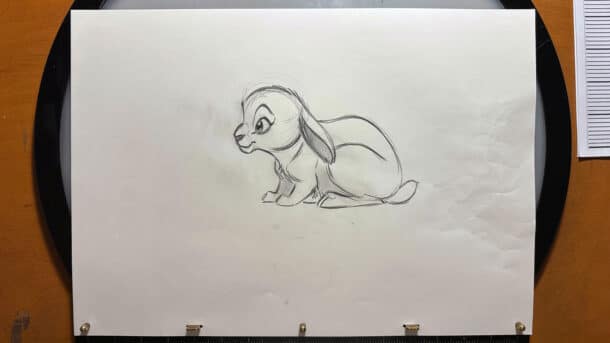 "Bunny Hop" Animation Drawings by Aaron Blaise - (Set of 12 Drawings ...