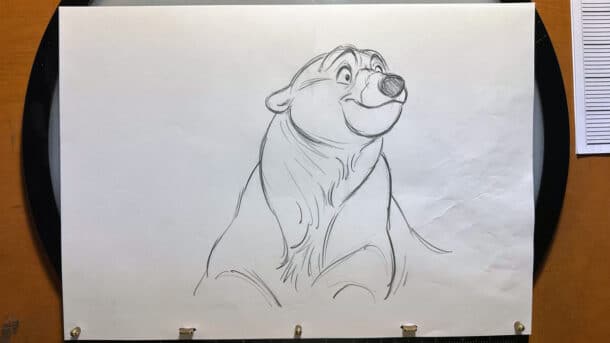 "Snow Bear Demo 8" Animation Demo by Aaron Blaise - (Set of 8 Drawings ...