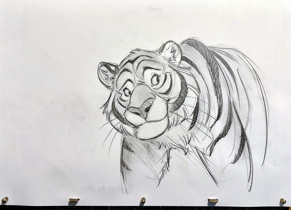 "Rajah 2025 #1" Original Drawing - The Art of Aaron Blaise