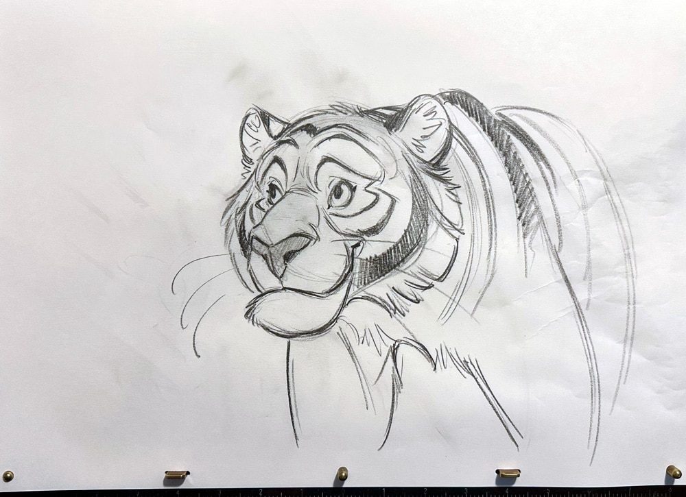 "Rajah 2025 #2" Original Drawing - The Art of Aaron Blaise